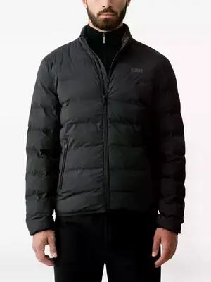 Guess Quilted Logo-print Jacket