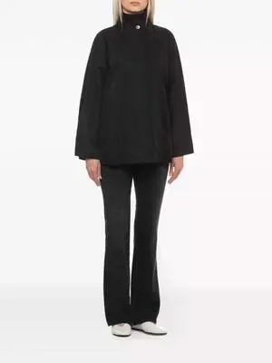 EMME High-neck Raglan-sleeve Raincoat