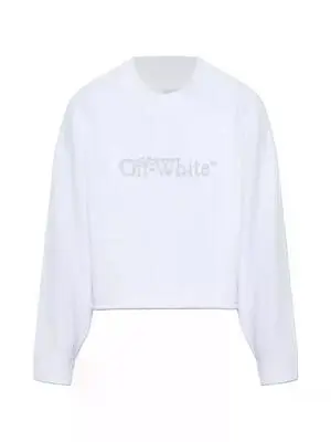 Off-White Logo-embellishment Sweater - White