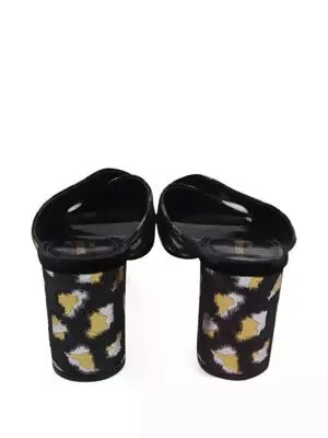 Saint Laurent Patterned Crossover Mules