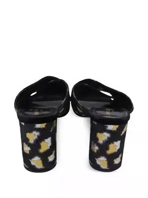 Saint Laurent Patterned Crossover Mules