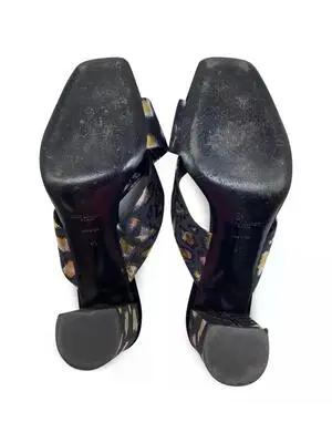 Saint Laurent Patterned Crossover Mules