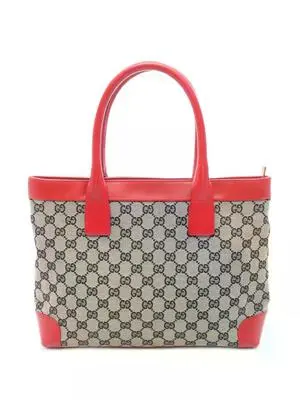 Gucci Gg Canvas Tote Bag - Neutrals