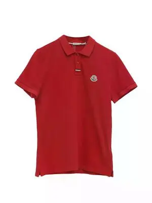 Moncler Logo Patch Polo Shirt