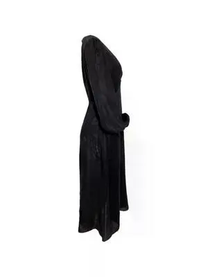 Zimmermann Ring-detail Balloon Sleeve Midi Dress
