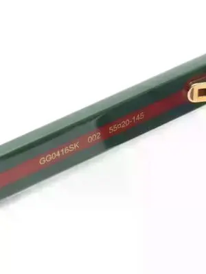 Gucci 2020s Web Stripe Round Sunglasses