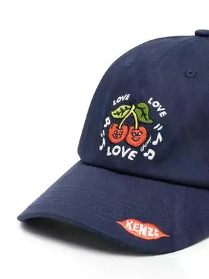 Kenzo Cherry Embroidered Baseball Cap