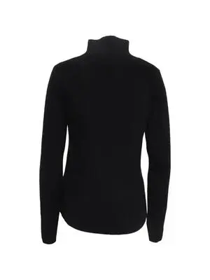 Theory Ribbed-knit Mock-neck Sweater