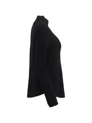 Theory Ribbed-knit Mock-neck Sweater