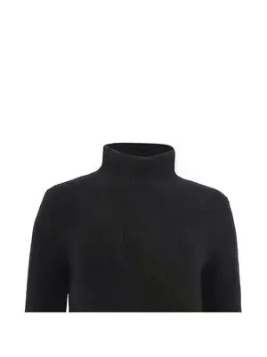 Theory Ribbed-knit Mock-neck Sweater