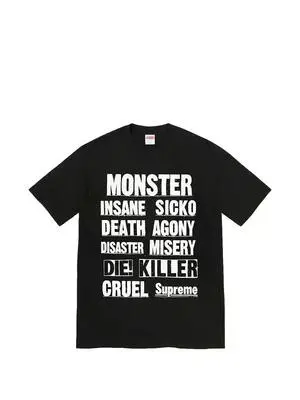 Supreme Logo-print T-shirt - Black