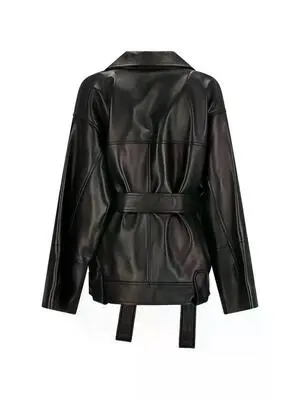 Khaite Alder Belted Oversized Jacket