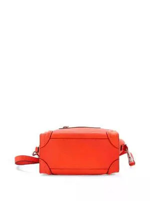 Celine Grainy Leather Luggage Nano Crossbody Bag
