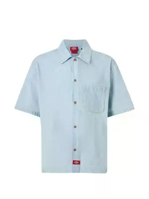 Dickies Short-sleeve Buttoned Shirt - Blue