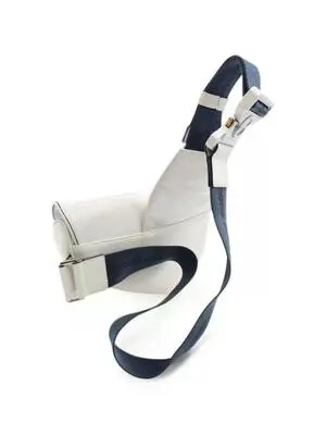 Dior Saddle Cross Body Bag - White