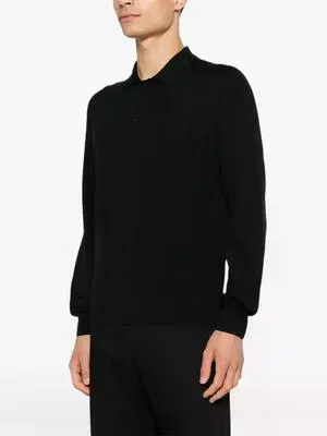 Canali Long-sleeve Polo Shirt