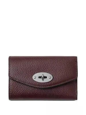 Mulberry Darley Postman's Lock Wallet - Purple