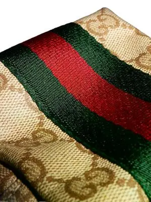 Gucci Gg Supreme Web Cosmetic Case