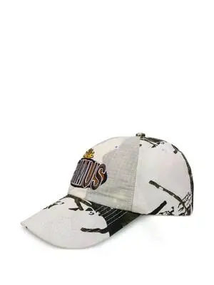 PLEASURES Layered Strapback Baseball Cap
