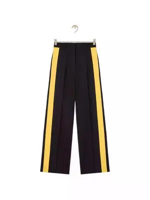 Loewe Tailored Trousers With Side Stripe - Blue