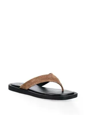 SUMMERY COPENHAGEN Suede Flip-flops