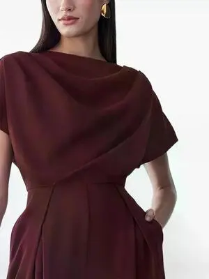 BWLDR Boat-neck Jumpsuit