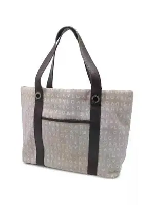 BVLGARI Logo Mania Tote Bag - Neutrals