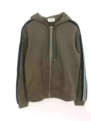 Hermès 2000s Run H Zip-fastening Sweatshirt - Grey