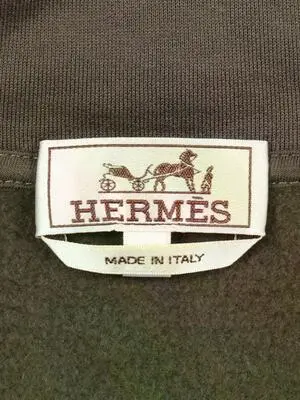 Hermès Zip-fastening Sweatshirt With Stripe Detail