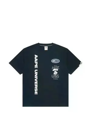 AAPE BY *A BATHING APE Aapeunvs Logo-print T-shirt