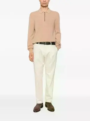 Canali Half-zip Polo Shirt