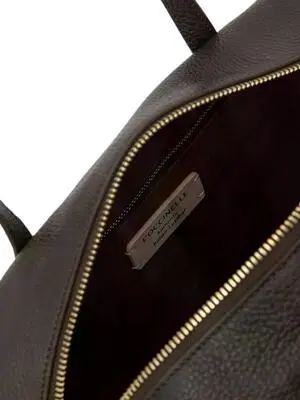 COCCINELLE Grained Leather Tote Bag