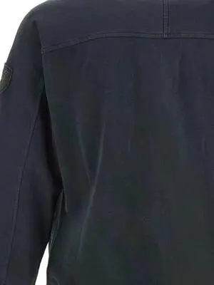 BLAUER. Chest-pocket Raglan-sleeve Sweater