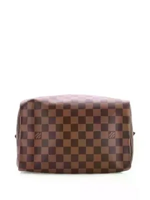 LOUIS VUITTON Speedy Handbag Damier 25 Satchel - Brown