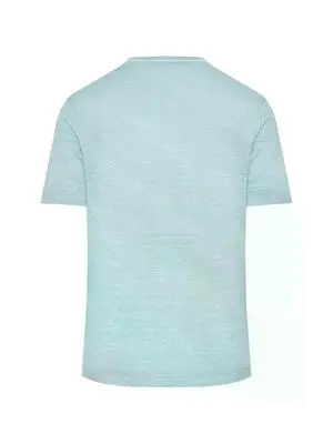 GRAN SASSO Slub-texture Side-slit T-shirt