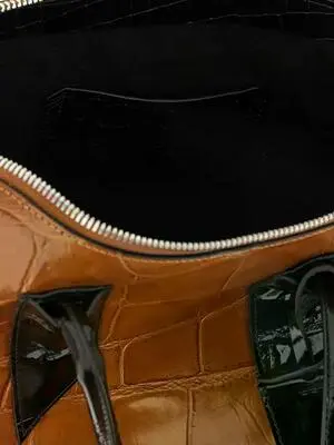 Attico La Sant Ambroeus Crocodile-effect Tote Bag