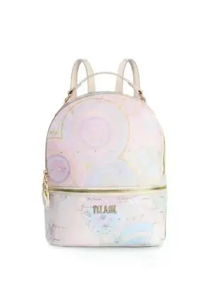 ALVIERO MARTINI 1° CLASSE Geo Dots Art Graphic-print Backpack - Pink