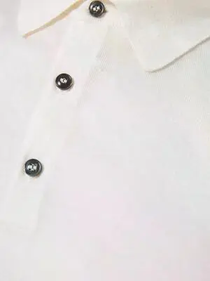 MANDELLI Logo-plaque Polo Shirt