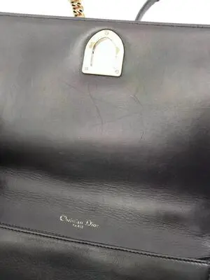 Dior 2000s Diorama Studded Shoulder Bag