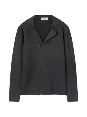 RETORI Merino-wool Knit Jacket - Grey