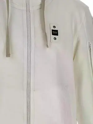BLAUER. Zip-up Drawstring Hoodie