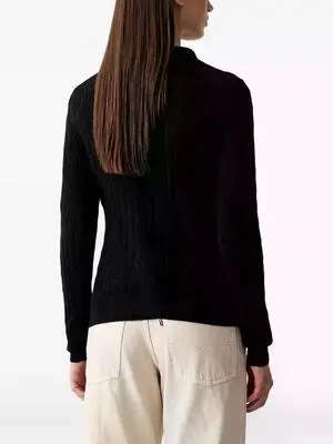 Gant Cable-knit V-neck Sweater