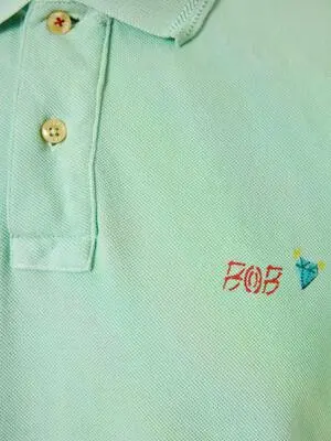 BOB Logo-embroidered Polo Shirt