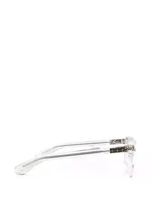 Chrome Hearts Smoke Show Square-frame Glasses - Neutrals