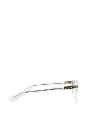 Chrome Hearts Smoke Show Square-frame Eyeglasses - Neutrals