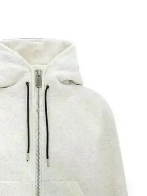 Sacai Zip-up Flared Hoodie