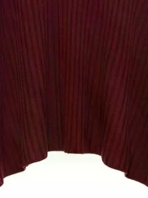 Gabriela Hearst Ribbed-knit Poncho - Red