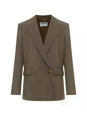 Moschino Double-breasted Heart-button Blazer