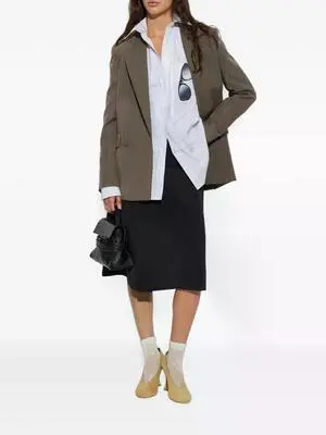 Moschino Double-breasted Heart-button Blazer