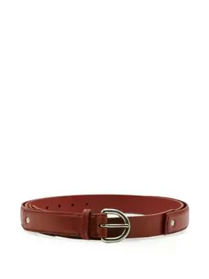 Cédric Charlier Stud-detail Belt - Red